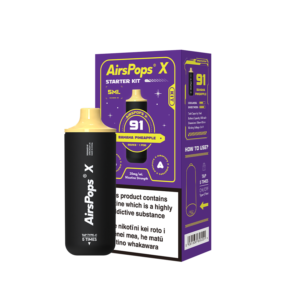 AIRSCREAM Airpops X Starter Kit – iVape